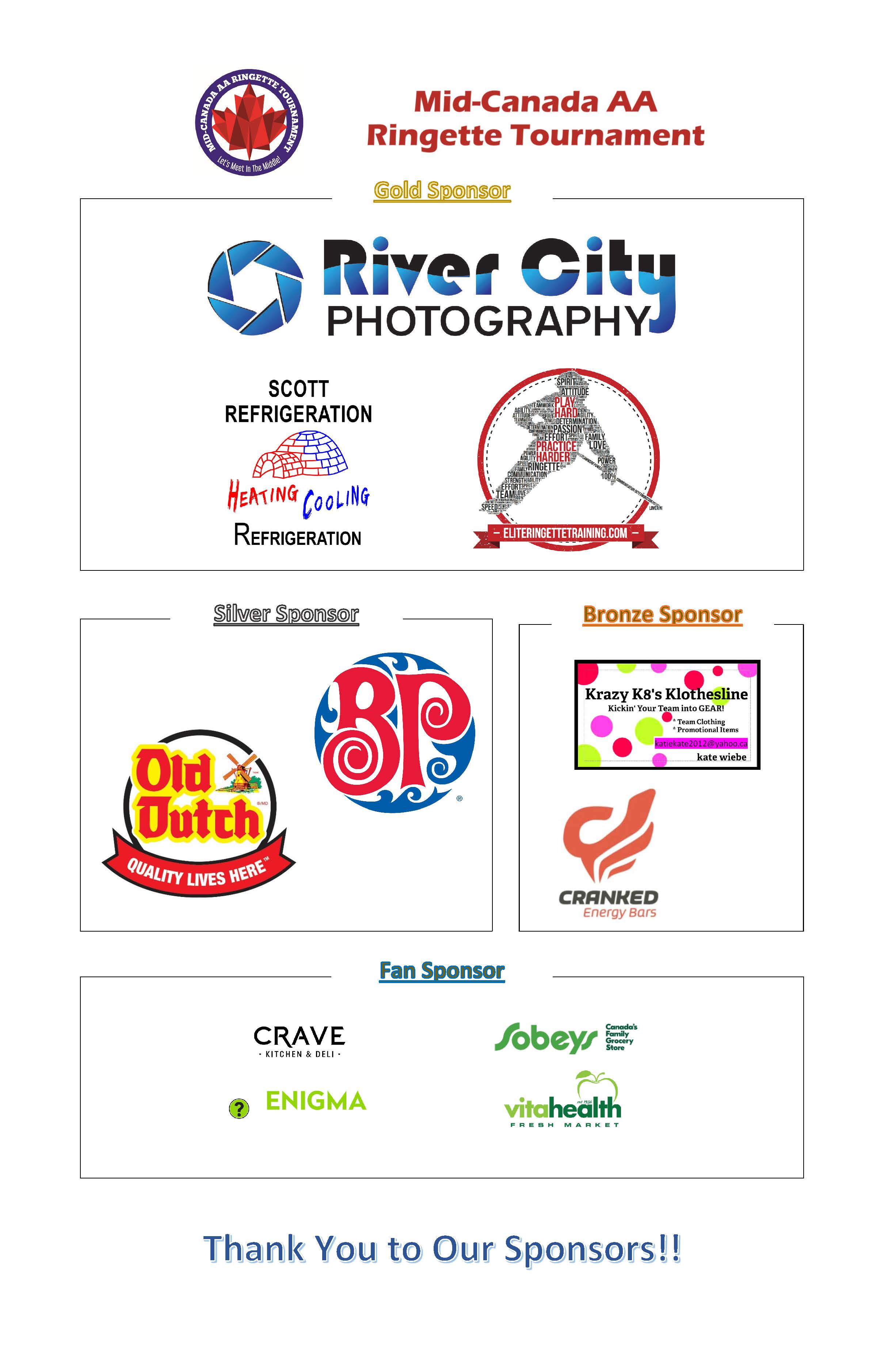 Mid Canada AA Ringette Tournament : Website by RAMP InterActive
